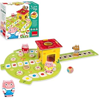Goula D55243 Stacking Game - 12 Wooden 'Rabbits': Amazon.co.uk: Toys ...