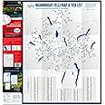 Wainwright Fells Map & Tick List: Plan and Record Your Progress Through ...
