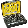 Stanley 1/4" Bit-Satz 1-13-906 (25mm, 39-teilig Set mit Mini ...