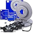ATE Bremsenset Vorderachse inkl. PowerDisc Bremsscheiben vorne Ø 300 mm belüftet und Bremsbeläge ...