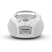 Roberts Radios 3-Band Dual Alarm Stereo Clock Radio with CD Player (CD ...