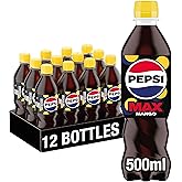 Pepsi Max Mango, 500ml (Pack of 24) : Amazon.co.uk: Grocery