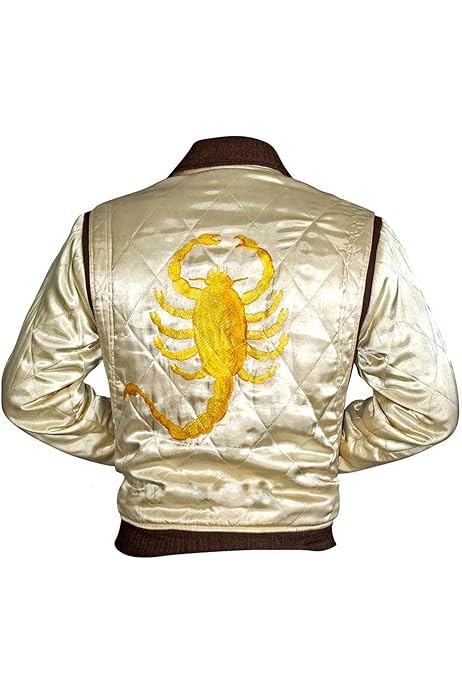 Drive Ryan Gosling Jacket Scorpion Drive Ryan Gosling Black Satin