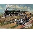 GWR Express Parcels– The Golden Age Of The Steam Train - Metal Sign – 2 ...