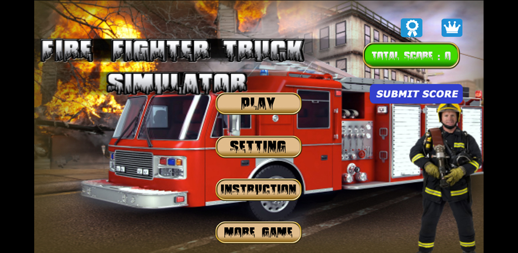 FIRE TRUCK SIMULATOR : Amazon.co.uk: Apps & Games