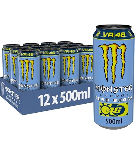 Monster Energy Drink Blau