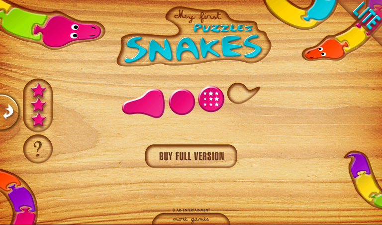 My First Puzzles: Snakes Lite: Amazon.co.uk: Appstore for Android