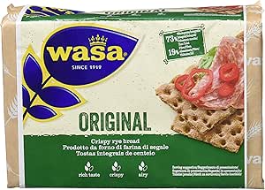 Wasa Original, Fette di Pane di Segale Croccante, 275g: Amazon.it ...