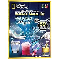 National Geographic Science Magic Set – Science Kit for Kids with 50 ...
