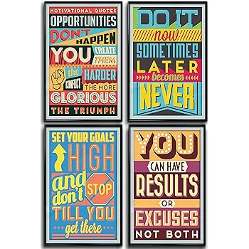 CLASSROOM MOTIVATIONAL INSPIRATIONAL QUOTE SIGN POSTER PRINT WELCOME ...