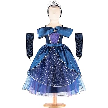 Travis - Robe Enfant - Robe de Princesse Etoilée. Taille 6 / 8 ans ...