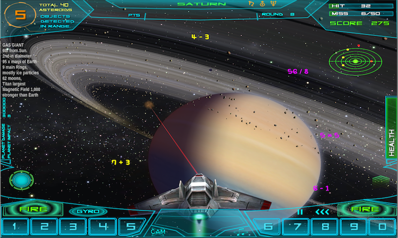 Math Asteroids : Amazon.co.uk: Apps & Games