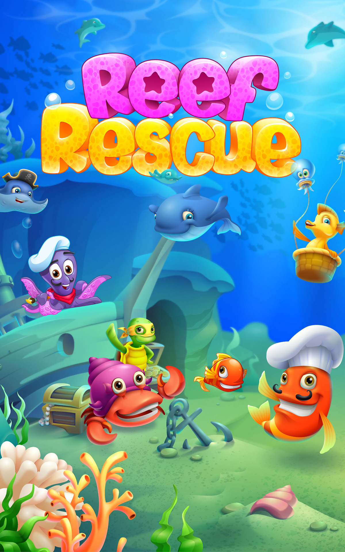 Reef Rescue: Match 3 Adventure : Amazon.co.uk: Apps & Games