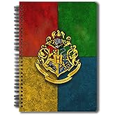 MC SID RAZZ - Harry Potter House Crest Multicolor A5 Notebook ...