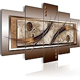 Amazon.de: murando - Bilder Abstrakt 200x100 cm Vlies Leinwandbild 5 tlg Kunstdruck modern ...