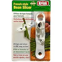 KitchenCraft Krisk Bean Stringer and Slicer, French Style Green Bean ...