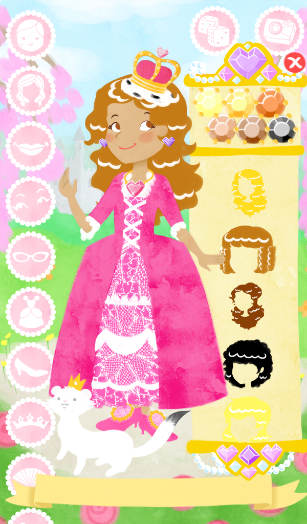 Défilé de Mode Princesse - Crée ta propre princesse avec "Défilé de ...