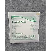 Royal Surgicals Sterile Absorbent Cotton Gauze Swab (Pack of 50 ...
