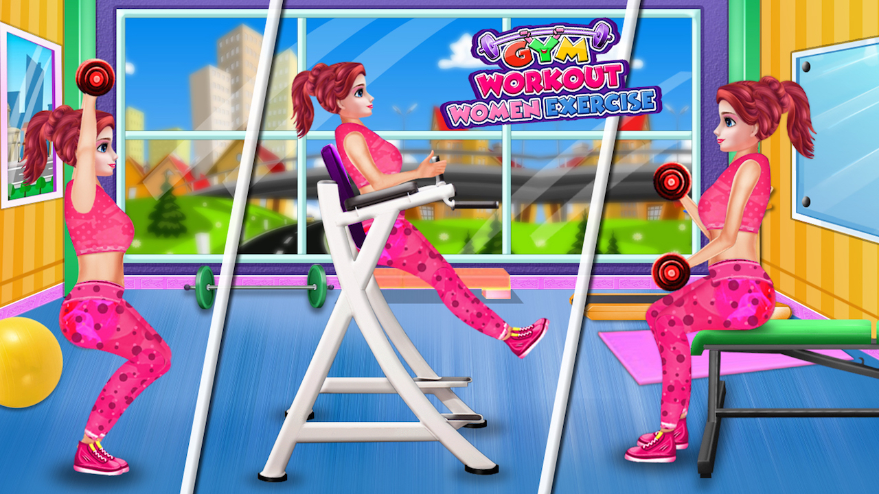Gym Workout - Women Exercise Game : Amazon.de: Apps & Spiele
