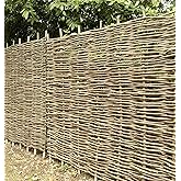 Papillon 5 Pack Premium Hazel Hurdle Garden Fence Panels Wattle Fencing ...