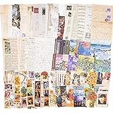 HASTHIP® 346pcs Vintage Scrapbook Stickers Pack for Art Journaling ...