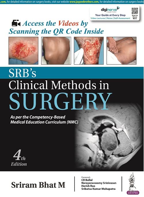Buy SRB’s Clinical Methods in Surgery Book Online at Low Prices in India | SRB’s Clinical ...