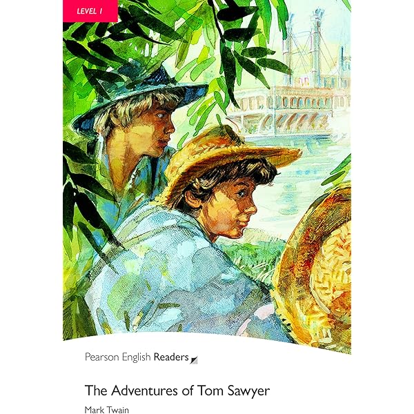 Copertina Del Libro Di Tom Sawyer Le Avventure Di Tom Sawyer Con