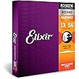 Elixir 11102 Strings 80/20 Bronze Acoustic Guitar Strings w NANOWEB ...