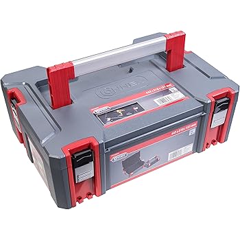 Connex COX566201 Storage Box Grey/Red, One Size: Amazon.co.uk: DIY & Tools