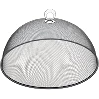 KitchenCraft Mesh Food Cover Dome for Indoor and Outdoor, Metal, 35 cm ...