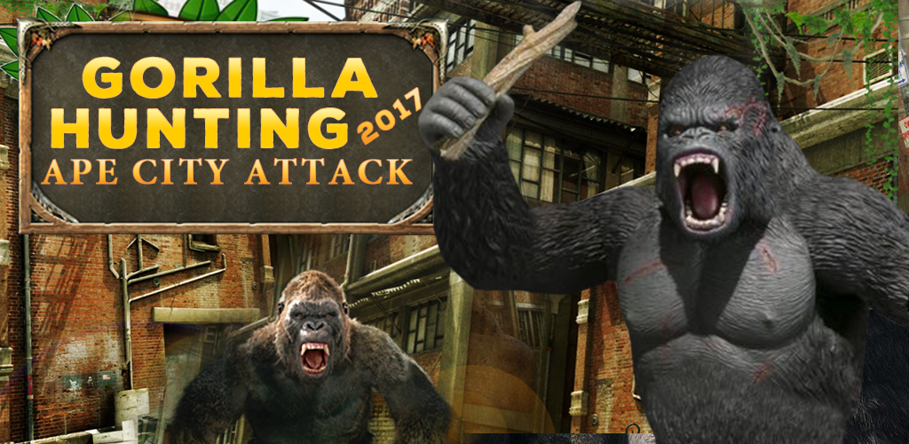 Gorilla Hunting 2018 City attack : Amazon.co.uk: Apps & Games