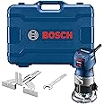 BOSCH GKF125CEK 1.25 Horsepower (Max) Variable-Speed Palm Router Kit ...