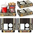 Faccito 36 Pieces Movie Night Snack Trays for Cinema, Snack Boxes ...