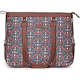 ZOUK Multicolor Abstract Printed Handmade Vegan Leather Women's Office ...