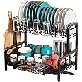 romision Dish Drainer Rack, Stainless Steel Dish Drainer for Kitchen ...