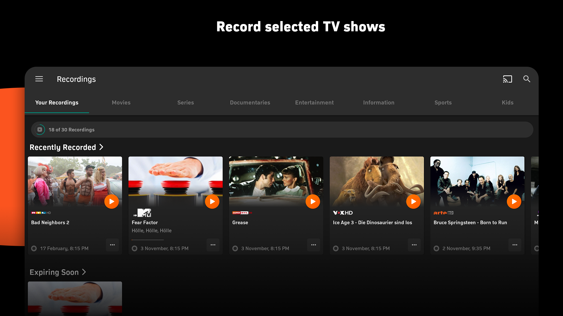 Zattoo - TV Streaming: Amazon.de: Apps für Android
