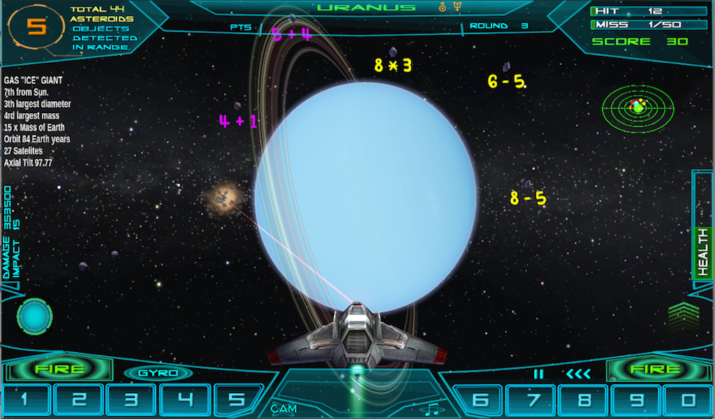 Math Asteroids : Amazon.co.uk: Apps & Games