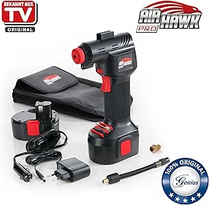 Genius A20001 Air Hawk Pro | 8 Parts Air Compressor Electric Air Pump ...