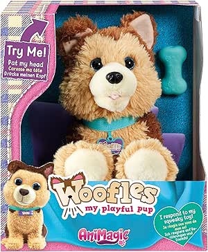Animagic 'Woofles' My Playful Puppy, Interactive Real Life Like Pet Dog ...