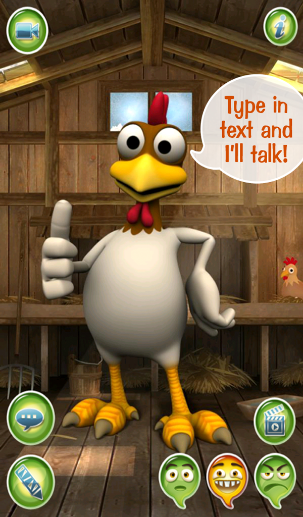 Hello Talky Chip! HD FREE - The Talking Chicken - Text, Talk, Joke and ...
