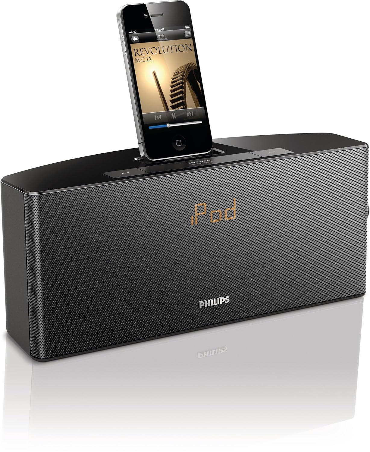 Philips DC291 Radio réveil avec Station d'accueil pour iPod/iPhone/iPad ...