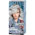 SCHWARZKOPF GOT2B Farb/Artist, Haarfarbe 098 Granny Silber, 3er Pack (3 ...