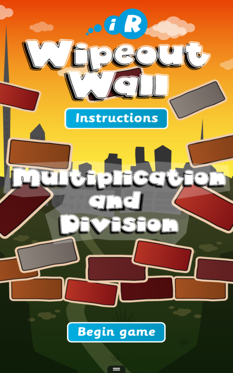 Wipeout Wall (x & ÷) : Amazon.co.uk: Apps & Games