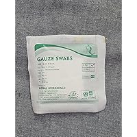 Royal Surgicals Sterile Absorbent Cotton Gauze Swab | Gauze Swab for ...