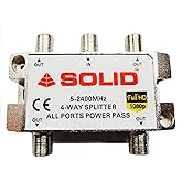 Solid 4-Way Splitter : Amazon.in: Electronics