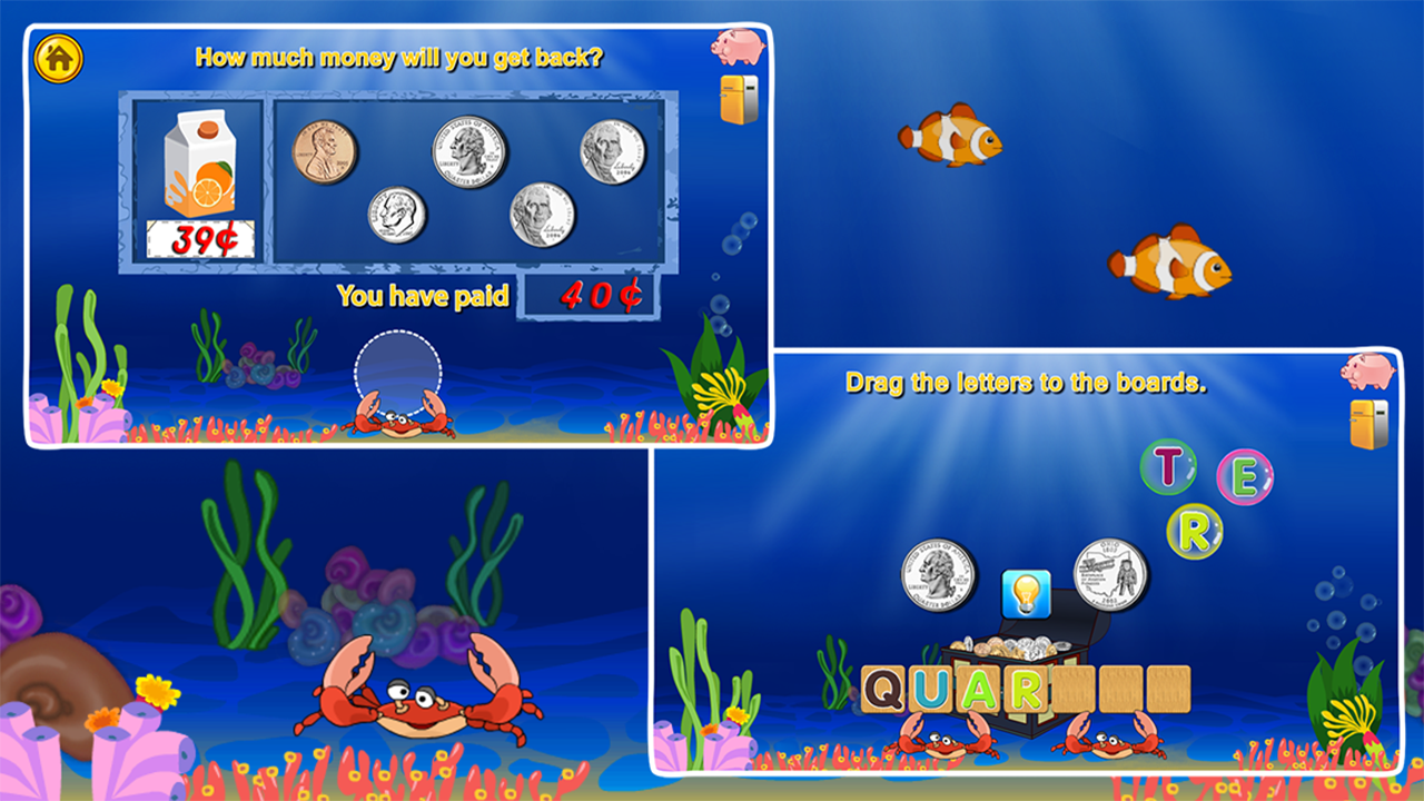 Amazing Coin(USD): Educational Money learning & counting games for kids ...
