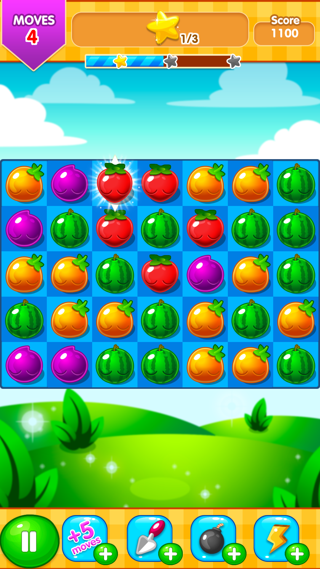 Juicy Fresh Fruit Match - Amazing match 3 puzzle game with a twist ...