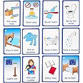 My Bath Time Routine Cards 12 PECS Flashcards for visual aid Special Ed ...