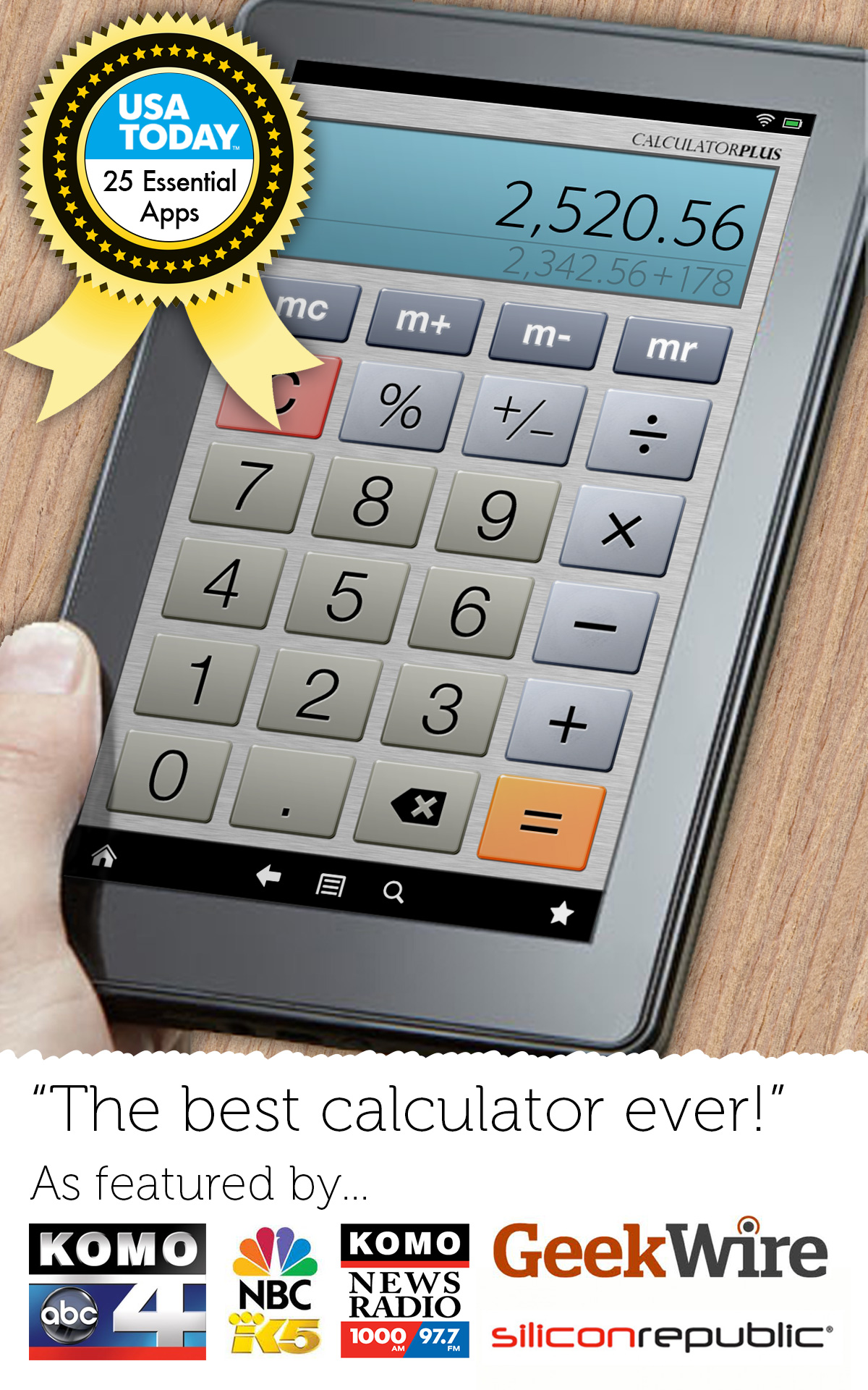 Calculatrice Plus: Amazon.fr: Appstore pour Android