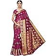 Buy PISARA Women's Woven Silk Blend Saree with Blouse Piece (5S_MOR-1 ...